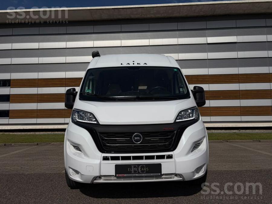 White Fiat Ducato 2023 in Riga, with an engine capacity of 2.20 L and mileage of 32 thousand km for 67500 €, photo 3 on AUTOMOTO.COM.LV