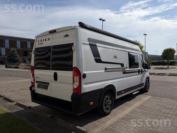 White Fiat Ducato 2023 in Riga, with an engine capacity of 2.20 L and mileage of 32 thousand km for 67500 €, photo 5 on AUTOMOTO.COM.LV