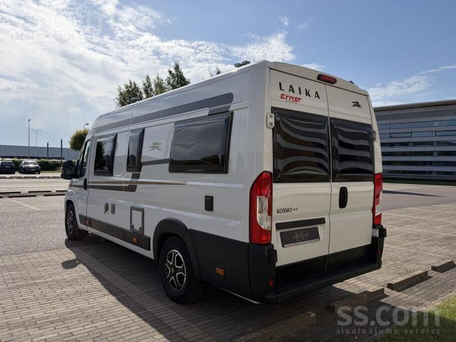White Fiat Ducato 2023 in Riga, with an engine capacity of 2.20 L and mileage of 32 thousand km for 67500 €, photo 8 on AUTOMOTO.COM.LV