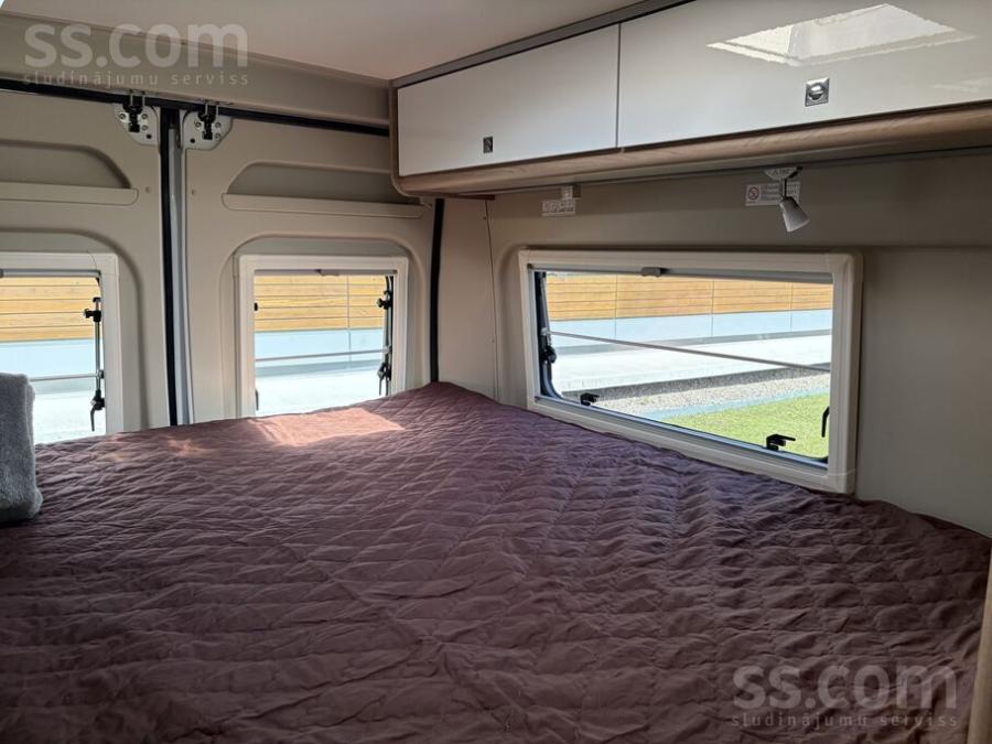 White Fiat Ducato 2023 in Riga, with an engine capacity of 2.20 L and mileage of 32 thousand km for 67500 €, photo 27 on AUTOMOTO.COM.LV