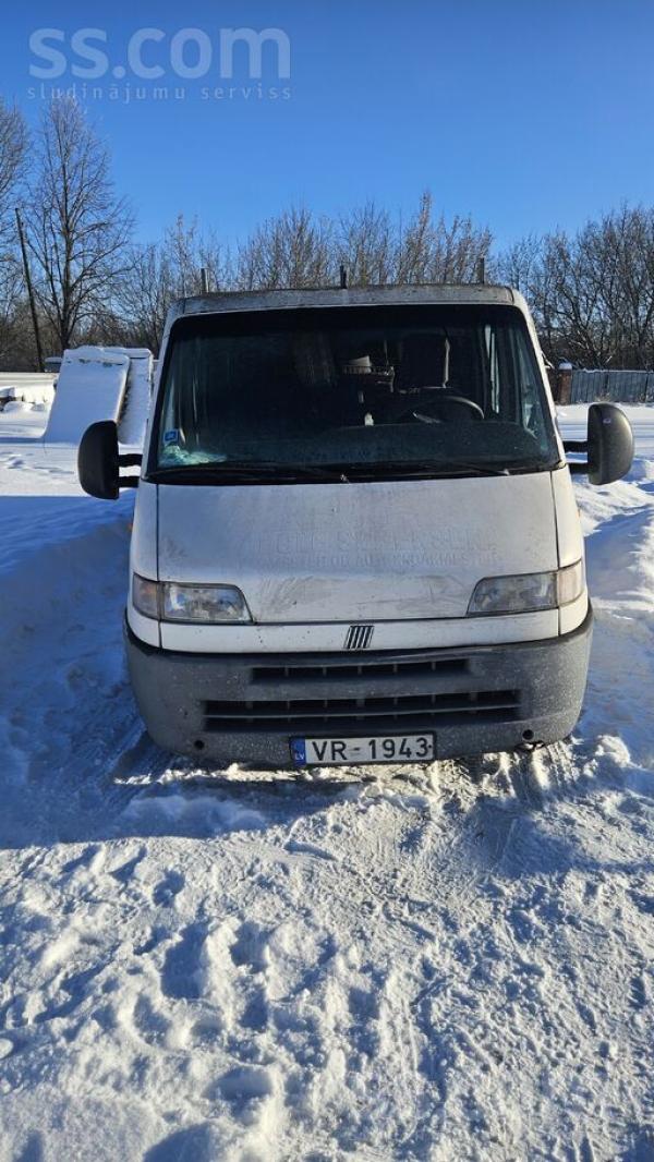 Balts Fiat Ducato 2001 Daugavpils, ar dzinēja tilpumu 2.80 L un nobraukumu 146 tūkst. km par 1100 €, foto 1 vietnē AUTOMOTO.COM.LV