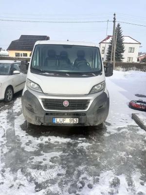 Balts Fiat Ducato 2016 Viļņa, ar dzinēja tilpumu 3.00 L un nobraukumu 500 tūkst. km par 2000 €, foto  vietnē AUTOMOTO.COM.LV