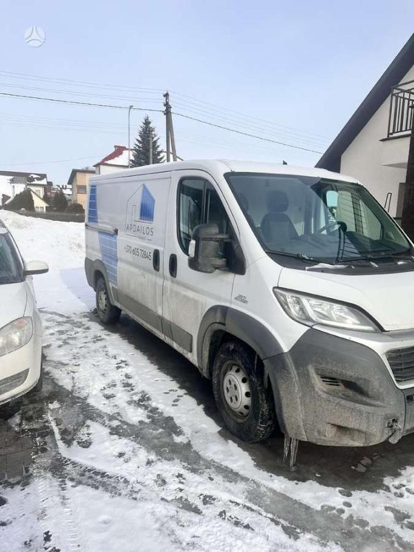White Fiat Ducato 2016 in Vilnius, with an engine capacity of 3.00 L and mileage of 500 thousand km for 2000 €, photo 2 on AUTOMOTO.COM.LV