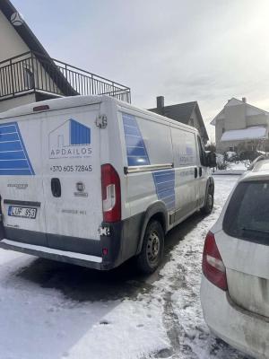 White Fiat Ducato 2016 in Vilnius, with an engine capacity of 3.00 L and mileage of 500 thousand km for 2000 €, photo 3 on AUTOMOTO.COM.LV
