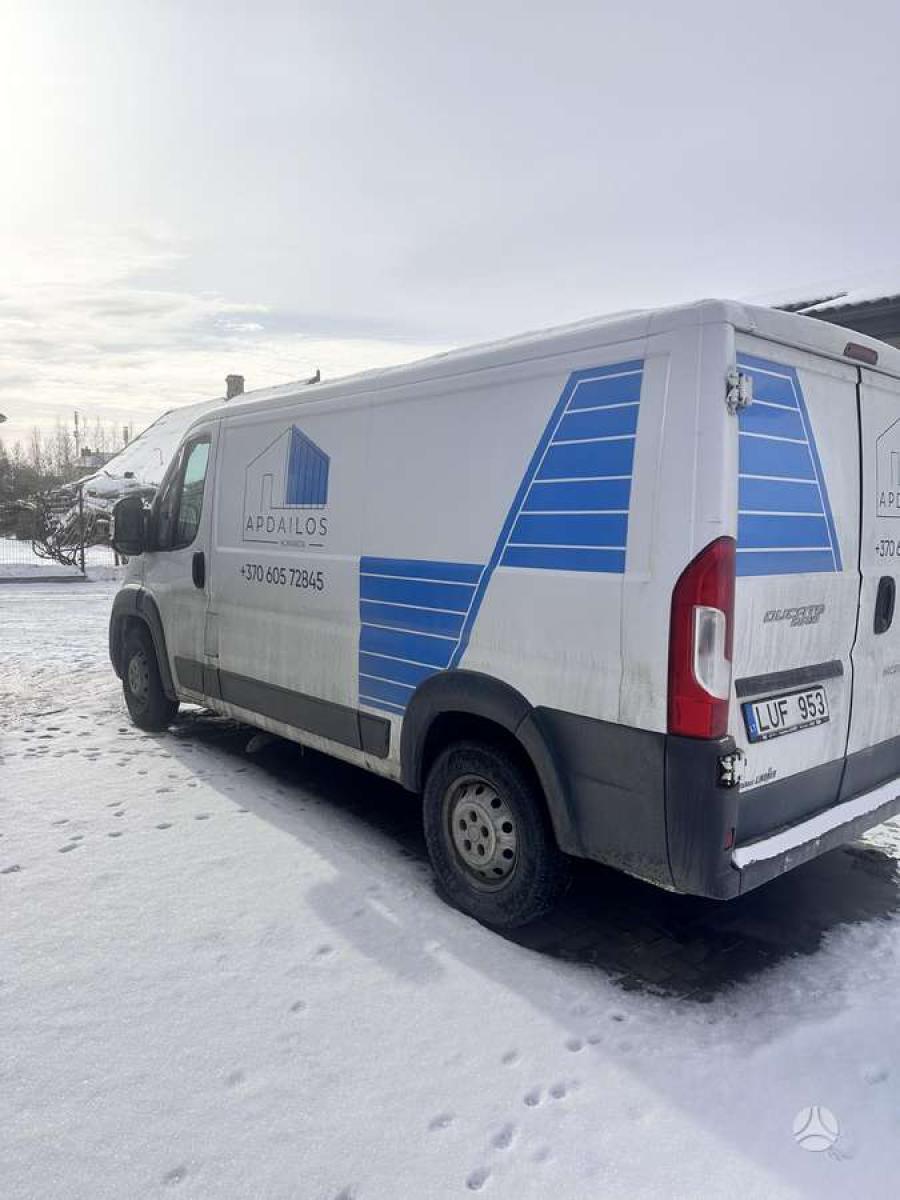 White Fiat Ducato 2016 in Vilnius, with an engine capacity of 3.00 L and mileage of 500 thousand km for 2000 €, photo 5 on AUTOMOTO.COM.LV