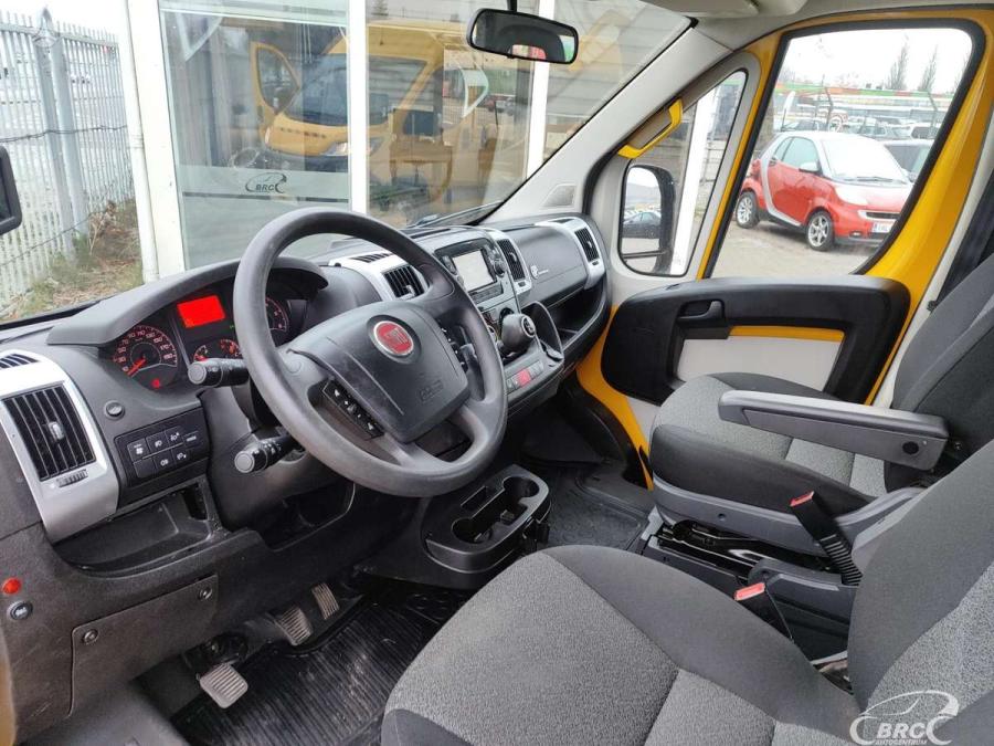 Yellow Fiat Ducato 2019 in Klaipeda, with an engine capacity of 3.00 L and mileage of 359 thousand km for 6800 €, photo 13 on AUTOMOTO.COM.LV