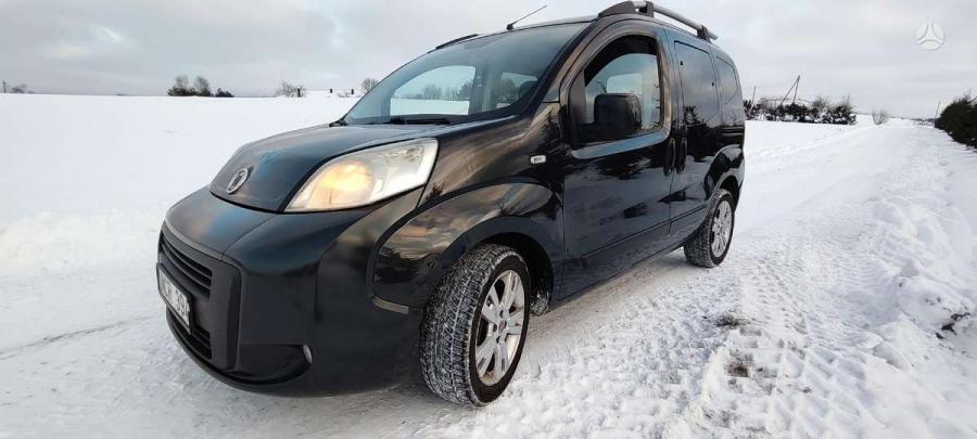 Black Fiat Fiorino 2012 in Klaipeda, with an engine capacity of 1.30 L and mileage of 270 thousand km for 2899 €, photo 3 on AUTOMOTO.COM.LV