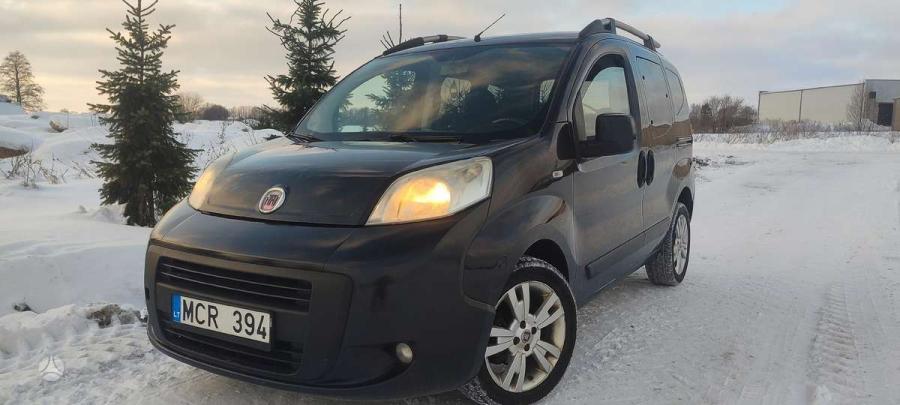Black Fiat Fiorino 2012 in Klaipeda, with an engine capacity of 1.30 L and mileage of 270 thousand km for 2899 €, photo 4 on AUTOMOTO.COM.LV