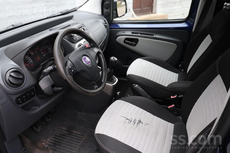 Синий Фиат Fiorino 2009 в Валмиера, объемом двигателя 1.40 л и пробегом 0 тыс. км за 2700 €, фото 11 на AUTOMOTO.COM.LV