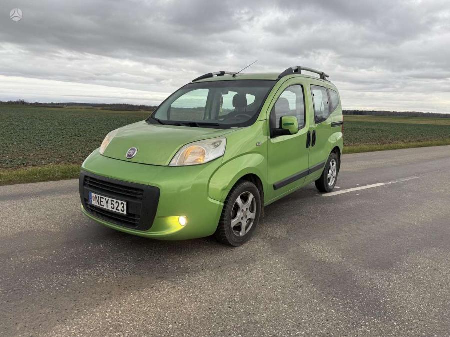 Зеленый Фиат Fiorino 2010 в Укмерге, объемом двигателя 1.25 л и пробегом 154 тыс. км за 2800 €, фото 1 на AUTOMOTO.COM.LV