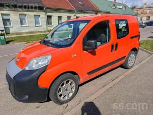 Оранжевый Фиат Fiorino 2010 в Даугавпилс, объемом двигателя 1.30 л и пробегом 245 тыс. км за 3200 €, фото  на AUTOMOTO.COM.LV