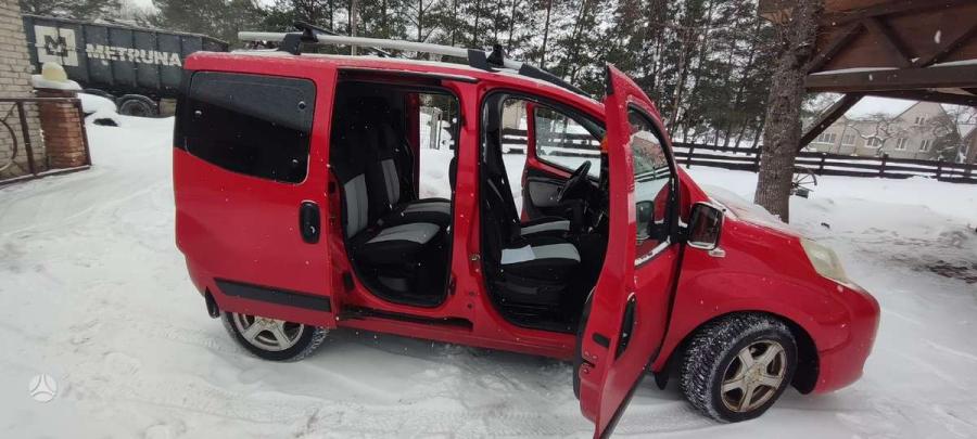 Sarkans Fiat Fiorino 2012 Klaipėda, ar dzinēja tilpumu 1.30 L un nobraukumu 230 tūkst. km par 2650 €, foto 12 vietnē AUTOMOTO.COM.LV