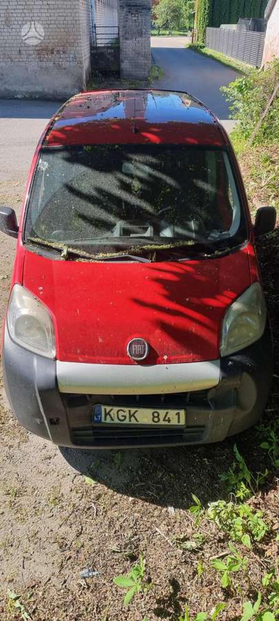 Sarkans Fiat Fiorino 2014 Kauņa, ar dzinēja tilpumu 1.30 L un nobraukumu 414 tūkst. km par 700 €, foto 1 vietnē AUTOMOTO.COM.LV