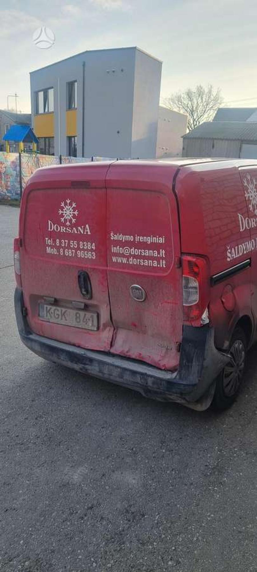 Sarkans Fiat Fiorino 2014 Kauņa, ar dzinēja tilpumu 1.30 L un nobraukumu 414 tūkst. km par 700 €, foto 11 vietnē AUTOMOTO.COM.LV
