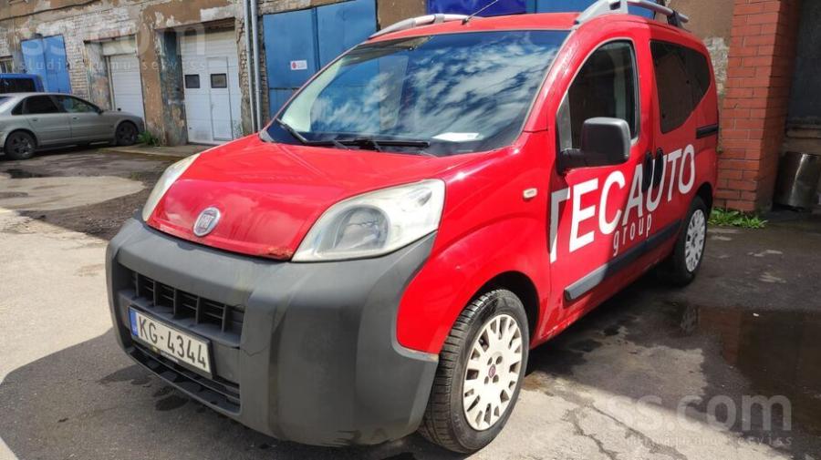 Sarkans Fiat Fiorino 2009 Rīga, ar dzinēja tilpumu 1.30 L un nobraukumu 320 tūkst. km par 1000 €, foto 6 vietnē AUTOMOTO.COM.LV