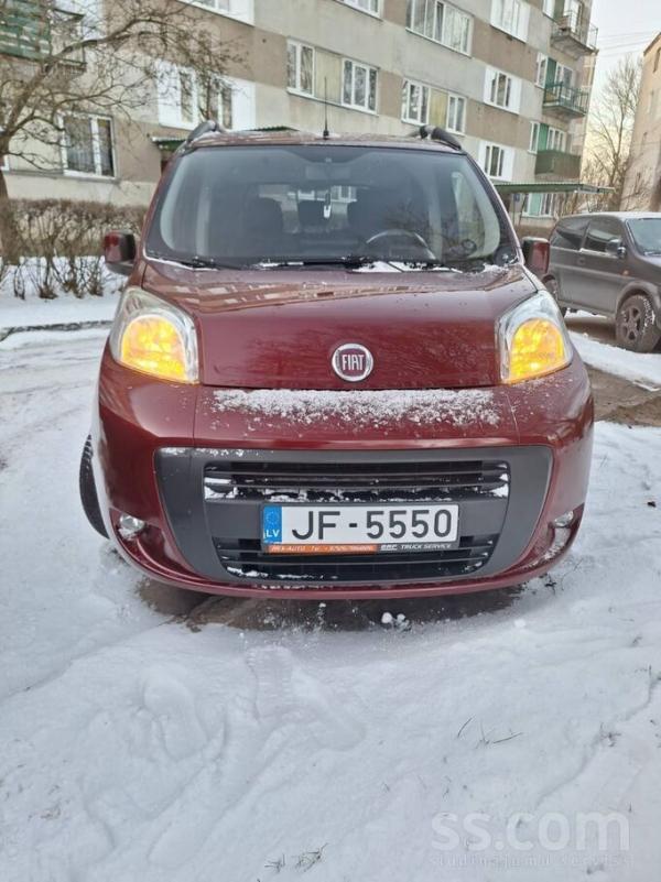 Red Fiat Fiorino 2016 in Riga, with an engine capacity of 1.30 L and mileage of 120 thousand km for 5500 €, photo 1 on AUTOMOTO.COM.LV