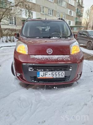 Red Fiat Fiorino 2016 in Riga, with an engine capacity of 1.30 L and mileage of 120 thousand km for 5500 €, photo  on AUTOMOTO.COM.LV