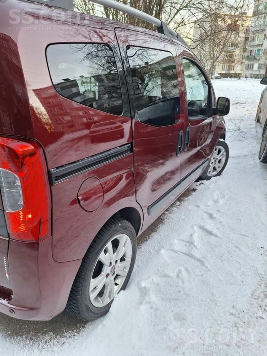 Sarkans Fiat Fiorino 2016 Rīga, ar dzinēja tilpumu 1.30 L un nobraukumu 120 tūkst. km par 5500 €, foto 2 vietnē AUTOMOTO.COM.LV