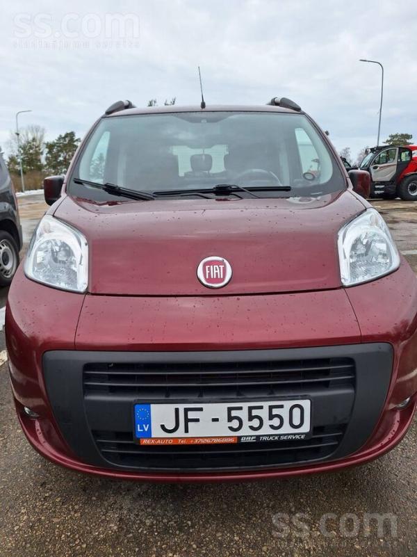 Sarkans Fiat Fiorino 2016 Rīga, ar dzinēja tilpumu 1.30 L un nobraukumu 120 tūkst. km par 4950 €, foto 2 vietnē AUTOMOTO.COM.LV