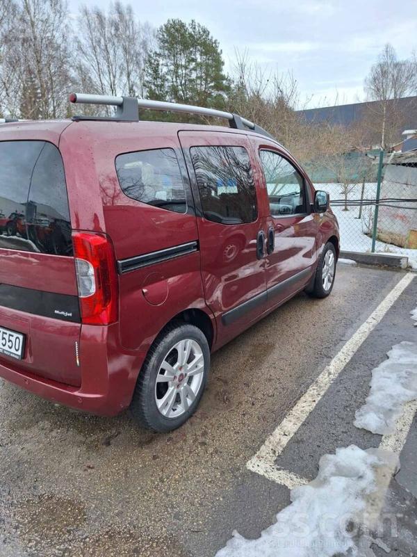 Sarkans Fiat Fiorino 2016 Rīga, ar dzinēja tilpumu 1.30 L un nobraukumu 120 tūkst. km par 4950 €, foto 4 vietnē AUTOMOTO.COM.LV