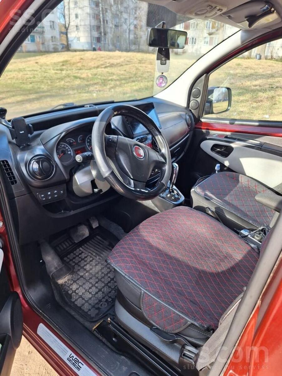 Red Fiat Fiorino 2016 in Riga, with an engine capacity of 1.30 L and mileage of 120 thousand km for 4750 €, photo 5 on AUTOMOTO.COM.LV