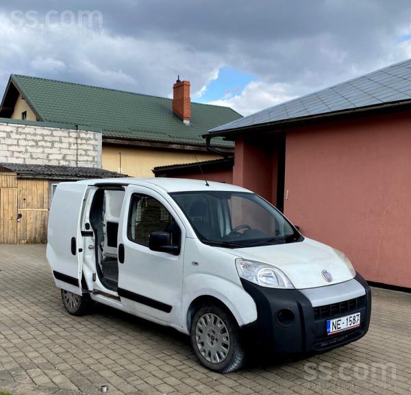 White Fiat Fiorino 2011 in Jelgava, with an engine capacity of 1.30 L and mileage of 227 thousand km for 1300 €, photo 2 on AUTOMOTO.COM.LV