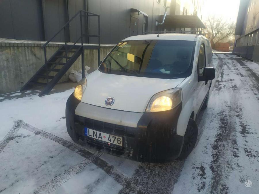 Balts Fiat Fiorino 2012 Viļņa, ar dzinēja tilpumu 1.30 L un nobraukumu 281 tūkst. km par 1499 €, foto 1 vietnē AUTOMOTO.COM.LV