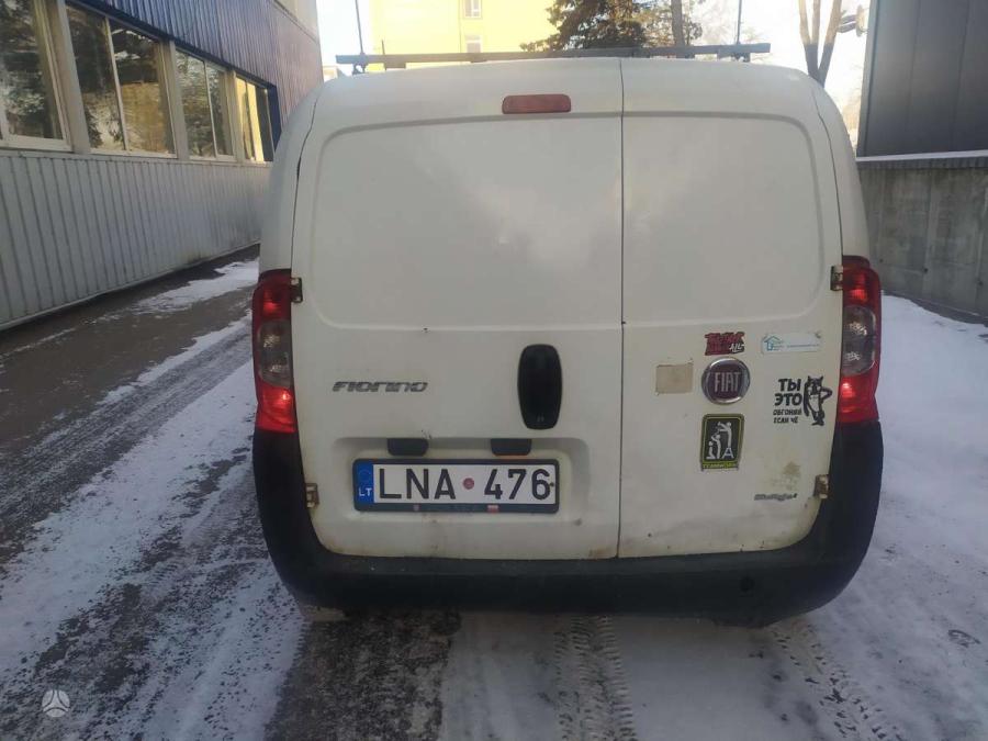 Balts Fiat Fiorino 2012 Viļņa, ar dzinēja tilpumu 1.30 L un nobraukumu 281 tūkst. km par 1499 €, foto 3 vietnē AUTOMOTO.COM.LV
