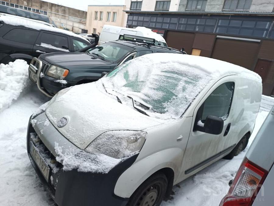 White Fiat Fiorino 2015 in Riga, with an engine capacity of 1.30 L and mileage of 401 thousand km for 500 €, photo 3 on AUTOMOTO.COM.LV