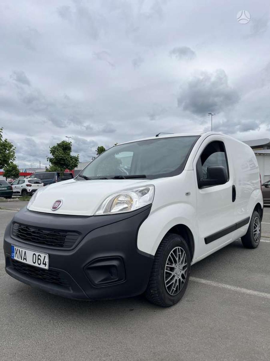 Balts Fiat Fiorino 2018 Viļņa, ar dzinēja tilpumu 1.37 L un nobraukumu 157 tūkst. km par 1950 €, foto 1 vietnē AUTOMOTO.COM.LV