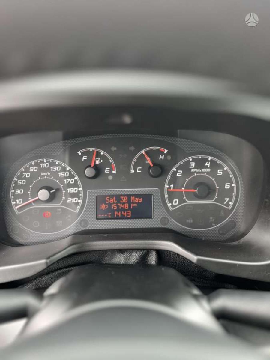 Balts Fiat Fiorino 2018 Viļņa, ar dzinēja tilpumu 1.37 L un nobraukumu 157 tūkst. km par 1950 €, foto 6 vietnē AUTOMOTO.COM.LV