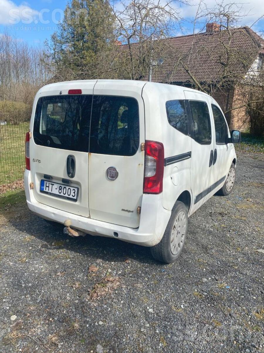 Balts Fiat Fiorino 2010 Bauska, ar dzinēja tilpumu 1.30 L un nobraukumu 208 tūkst. km par 2300 €, foto 3 vietnē AUTOMOTO.COM.LV