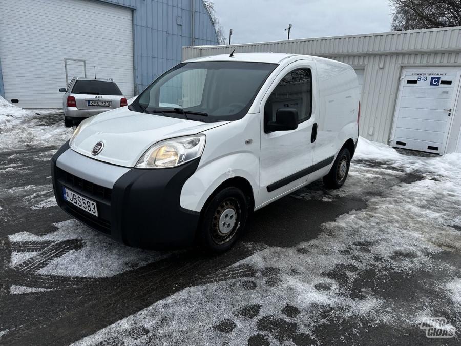 Белый Фиат Fiorino 2015 в Клайпеда, объемом двигателя 1.30 л и пробегом 182 тыс. км за 2500 €, фото 1 на AUTOMOTO.COM.LV