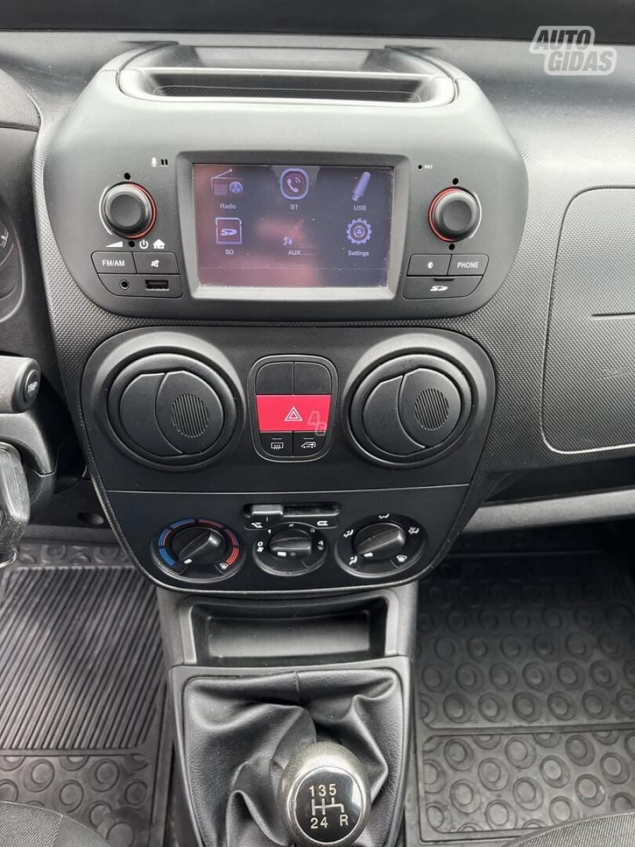 White Fiat Fiorino 2018 in Vilnius, with an engine capacity of 1.40 L and mileage of 157 thousand km for 2555 €, photo 10 on AUTOMOTO.COM.LV