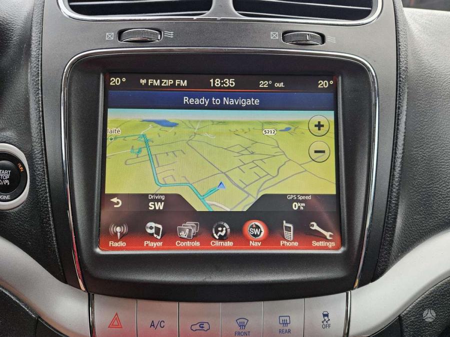 Sarkans Fiat Freemont 2016 Viļņa, ar dzinēja tilpumu 1.96 L un nobraukumu 211 tūkst. km par 7800 €, foto 20 vietnē AUTOMOTO.COM.LV