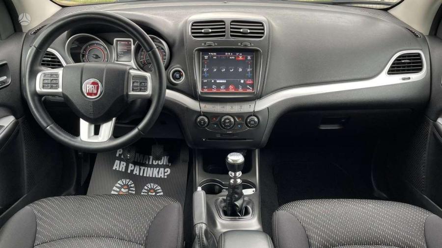 Balts Fiat Freemont 2013 Marijampole, ar dzinēja tilpumu 1.96 L un nobraukumu 19 tūkst. km par 5490 €, foto 14 vietnē AUTOMOTO.COM.LV