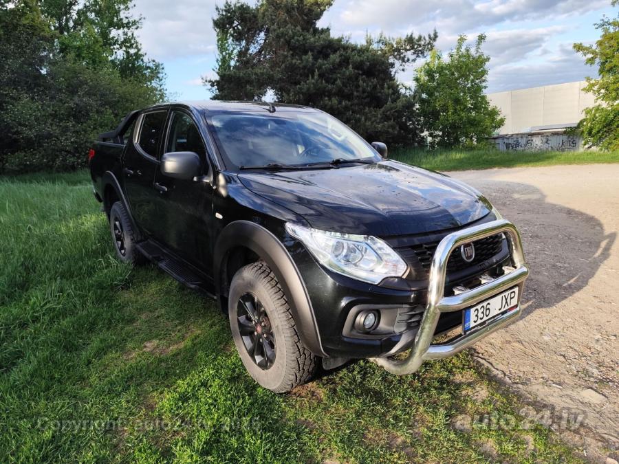 Black Fiat Fullback 2018 in Tallinn, with an engine capacity of 2.40 L and mileage of 178 thousand km for 15900 €, photo 1 on AUTOMOTO.COM.LV