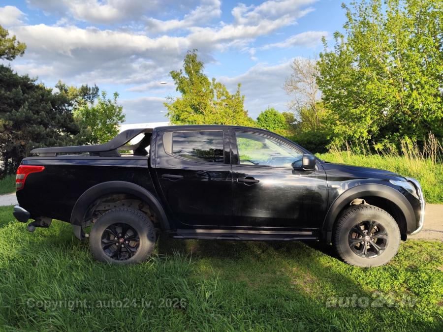 Black Fiat Fullback 2018 in Tallinn, with an engine capacity of 2.40 L and mileage of 178 thousand km for 15900 €, photo 6 on AUTOMOTO.COM.LV