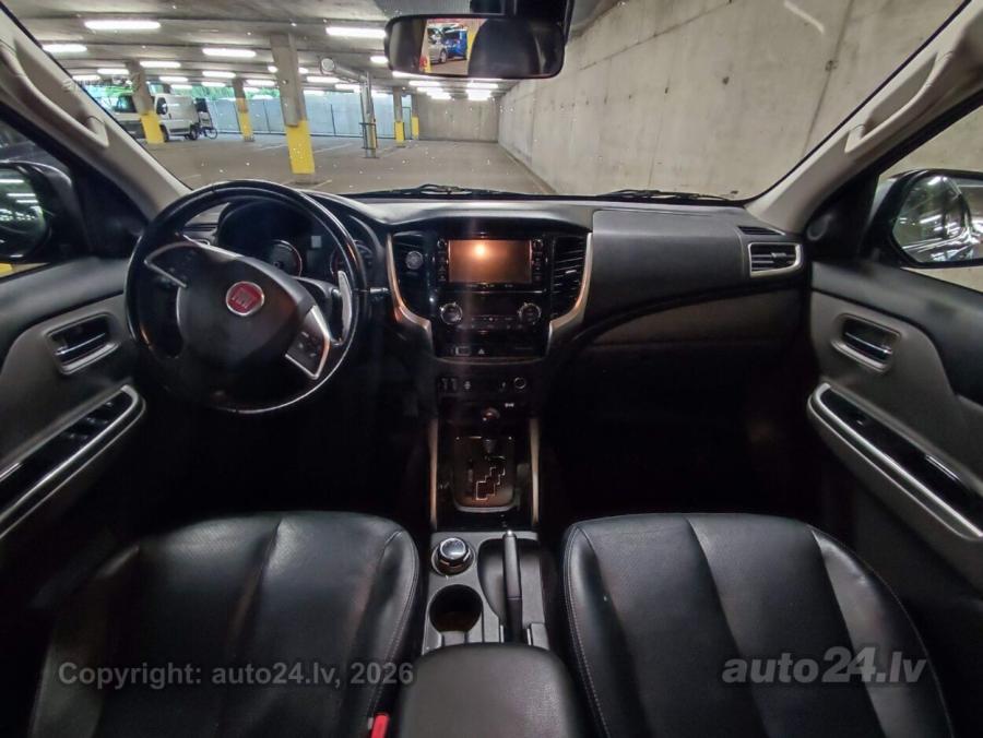 Black Fiat Fullback 2018 in Tallinn, with an engine capacity of 2.40 L and mileage of 178 thousand km for 15900 €, photo 8 on AUTOMOTO.COM.LV