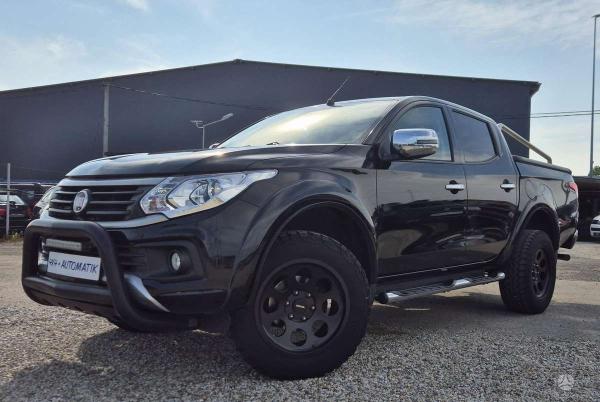 Black Fiat Fullback 2017 in Kaunas, with an engine capacity of 2.44 L and mileage of 190 thousand km for 13550 €, photo 2 on AUTOMOTO.COM.LV