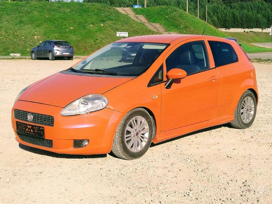 Fiat Grande Punto 2008 in Vilnius, with an engine capacity of 1.91 L and mileage of 240 thousand km for 3100 €, photo 1 on AUTOMOTO.COM.LV