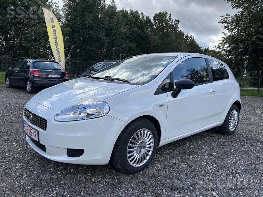 White Fiat Grande Punto 2008 in Limbazi, with an engine capacity of 1.40 L and mileage of 94 thousand km for 2550 €, photo 1 on AUTOMOTO.COM.LV