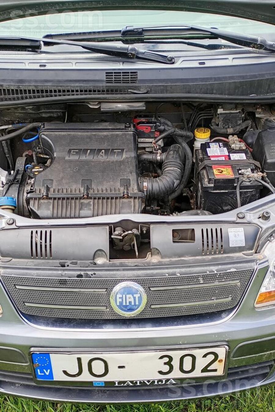 Pelēks Fiat Idea 2004 Aizkraukle, ar dzinēja tilpumu 1.40 L un nobraukumu 204 tūkst. km par 625 €, foto 4 vietnē AUTOMOTO.COM.LV