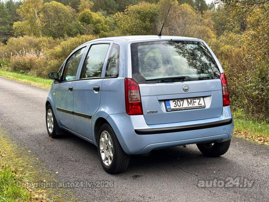 Fiat Idea 2007 in Tallinn, with an engine capacity of 1.20 L and mileage of 112 thousand km for 1500 €, photo 6 on AUTOMOTO.COM.LV