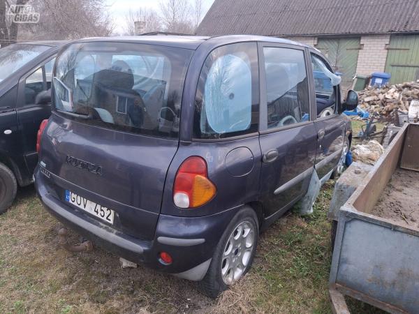 Fiat Multipla 2000 Joniškis, ar dzinēja tilpumu 1.90 L un nobraukumu 300 tūkst. km par 299 €, foto 2 vietnē AUTOMOTO.COM.LV