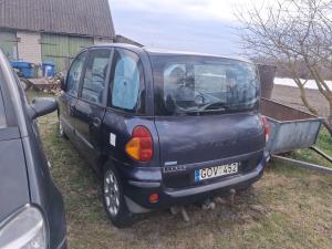 Фиат Мультипла 2000 в Ионишкис, объемом двигателя 1.90 л и пробегом 300 тыс. км за 299 €, фото 4 на AUTOMOTO.COM.LV