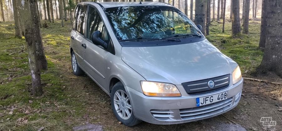 Fiat Multipla 2005 Klaipėda, ar dzinēja tilpumu 1.90 L un nobraukumu 300 tūkst. km par 2100 €, foto 3 vietnē AUTOMOTO.COM.LV