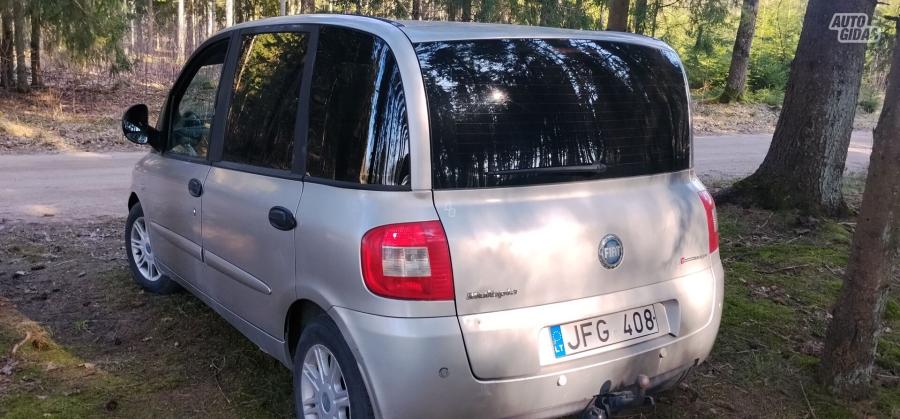 Fiat Multipla 2005 Klaipėda, ar dzinēja tilpumu 1.90 L un nobraukumu 300 tūkst. km par 2100 €, foto 6 vietnē AUTOMOTO.COM.LV