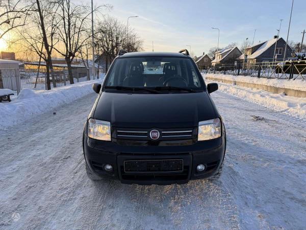 Black Fiat Panda 2008 in Telschi, with an engine capacity of 1.24 L and mileage of 66 thousand km for 3700 €, photo 3 on AUTOMOTO.COM.LV