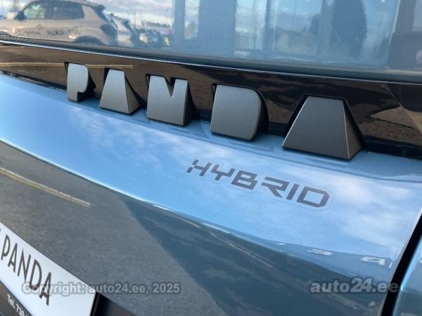 Blue Fiat Panda 2025 in Tartu, with an engine capacity of 1.20 L and mileage of 15 thousand km for 25890 €, photo 11 on AUTOMOTO.COM.LV